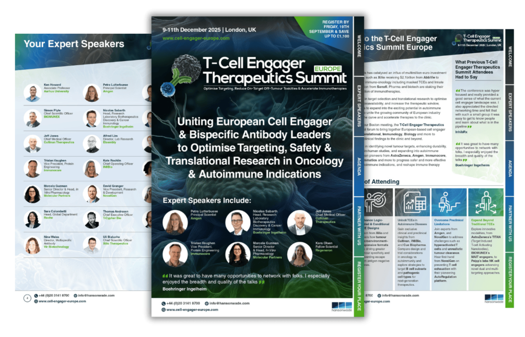 T-Cell Engager Therapeutics Summit Europe